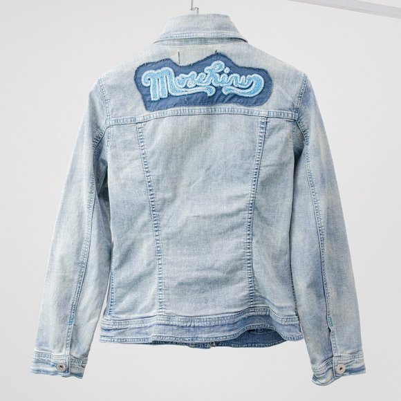 Moschino | Tops | Moschino Jeans Western Accent Denim Jacket | Poshmark